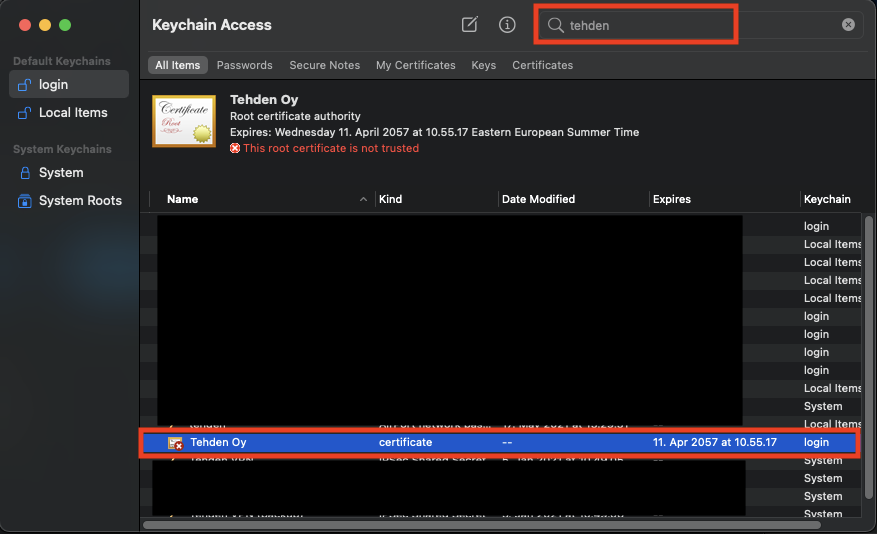 TehdenHub asennusohje Mac-koneelle